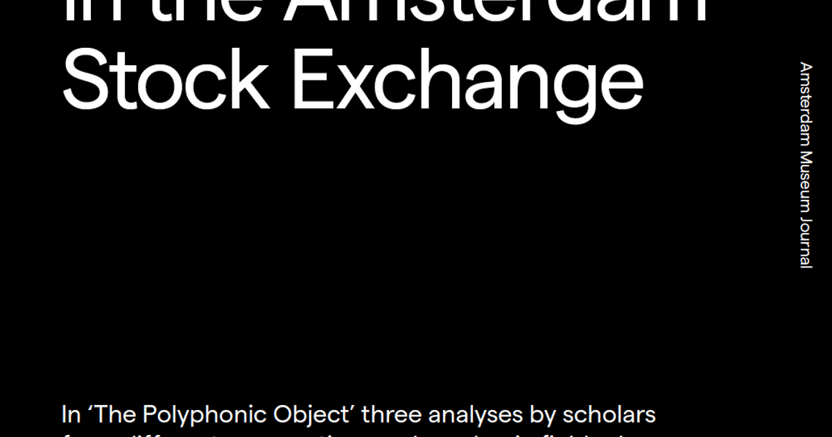 The Polyphonic Object on War and Conflict | Amsterdam Museum